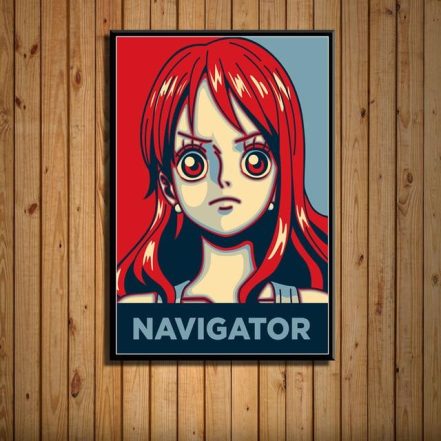 One Piece Nami Navigator Poster | One Piece Decoration – One Piece Shop